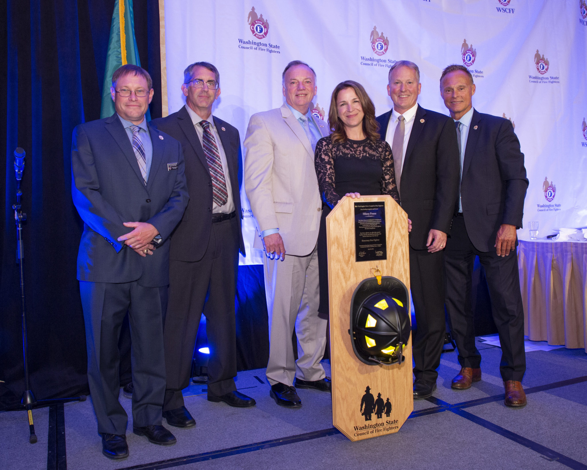 Commissioner of Public Lands, Hilary Franz, receives Honorary Fire ...